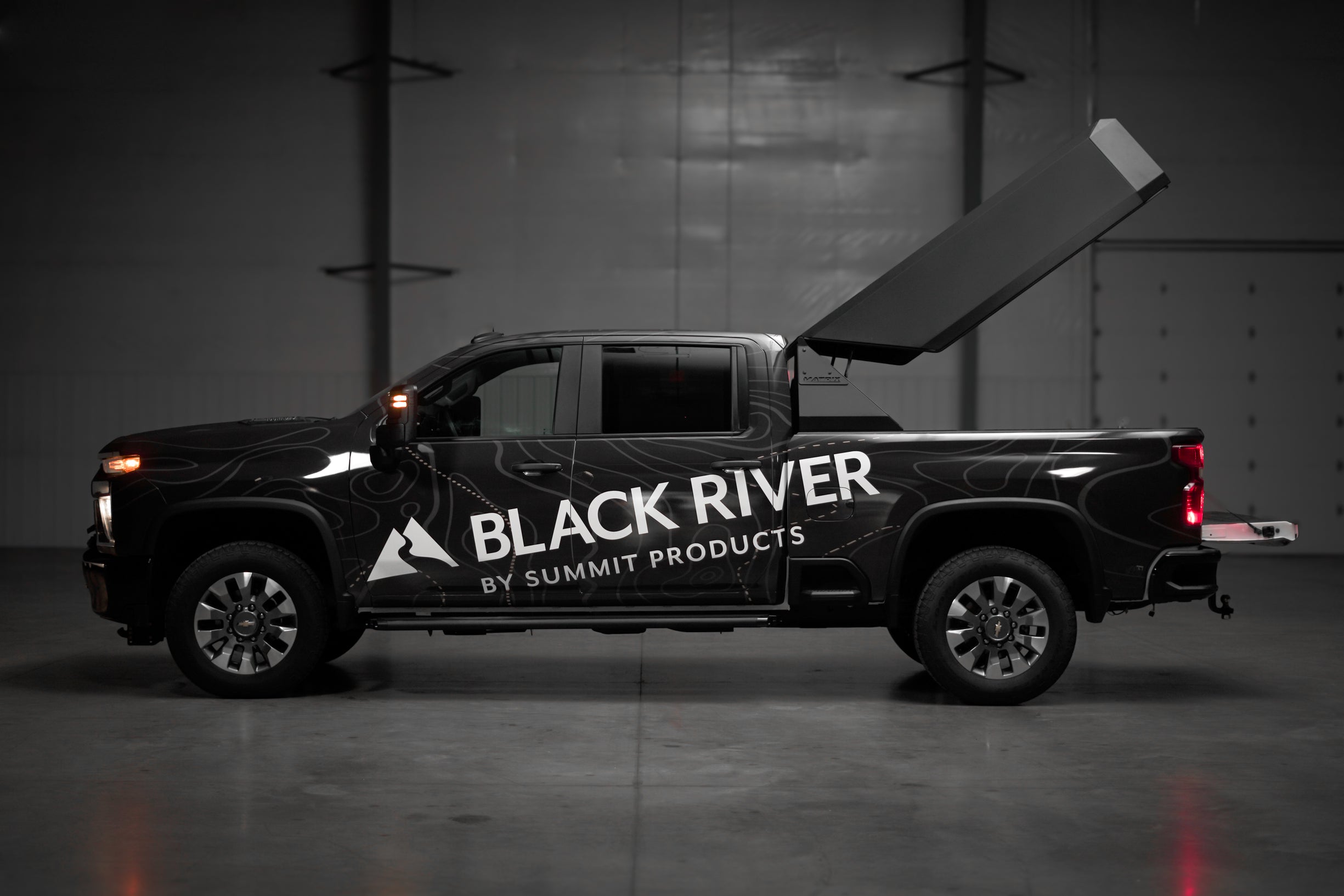 Matrix GT Truck Topper | Modern Truck Topper – Black River