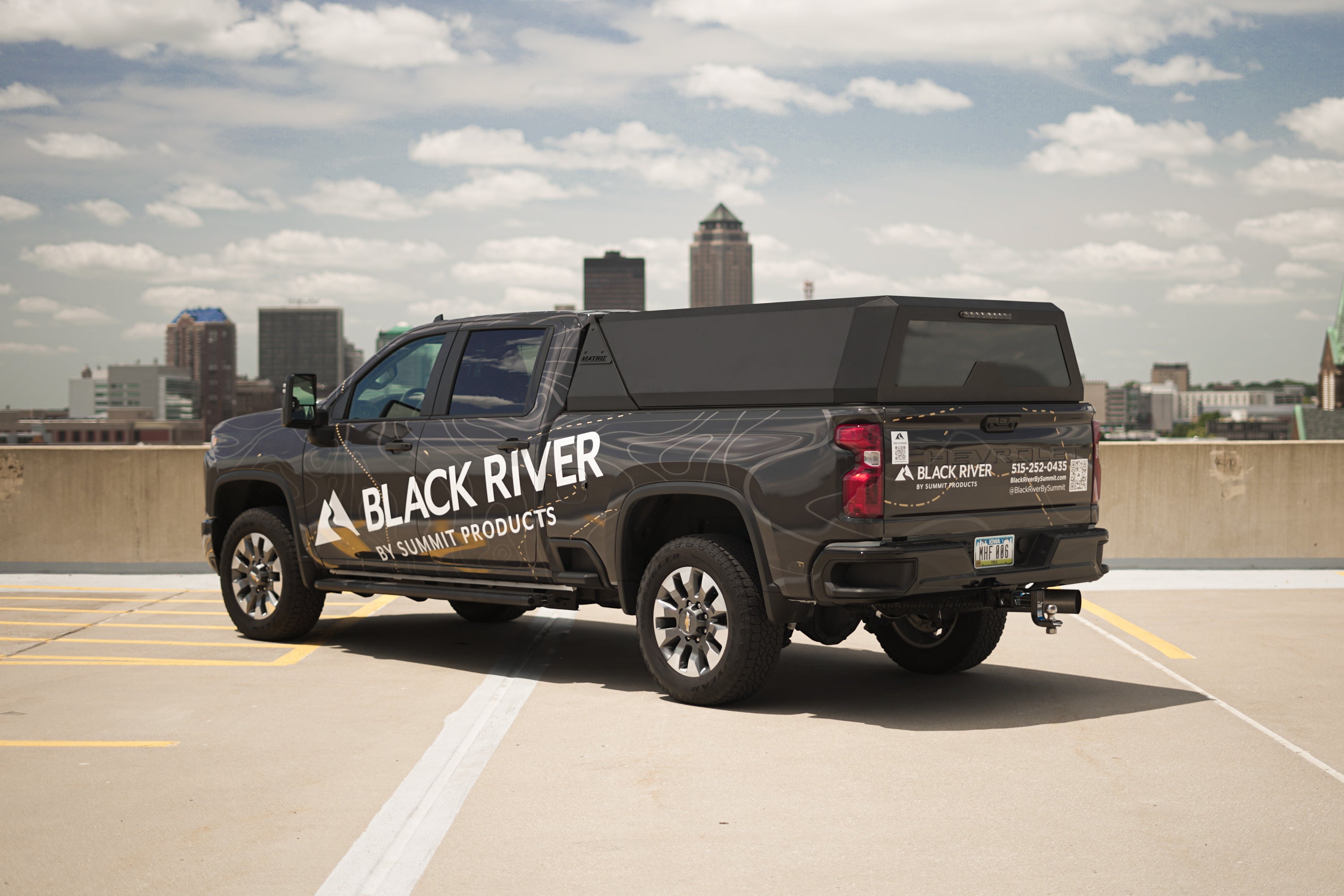 Matrix GT Truck Topper | Modern Truck Topper – Black River