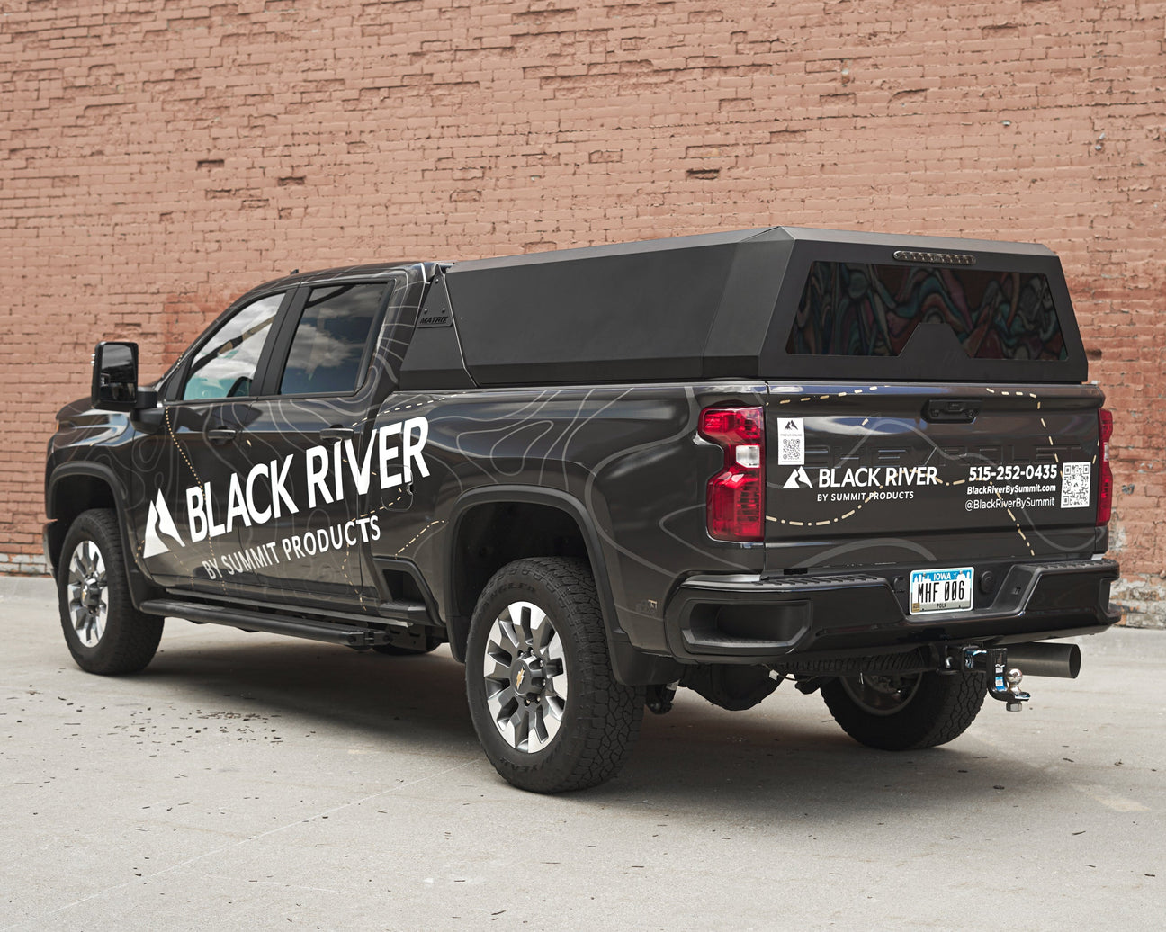 Matrix GT Truck Topper | Modern Truck Topper – Black River