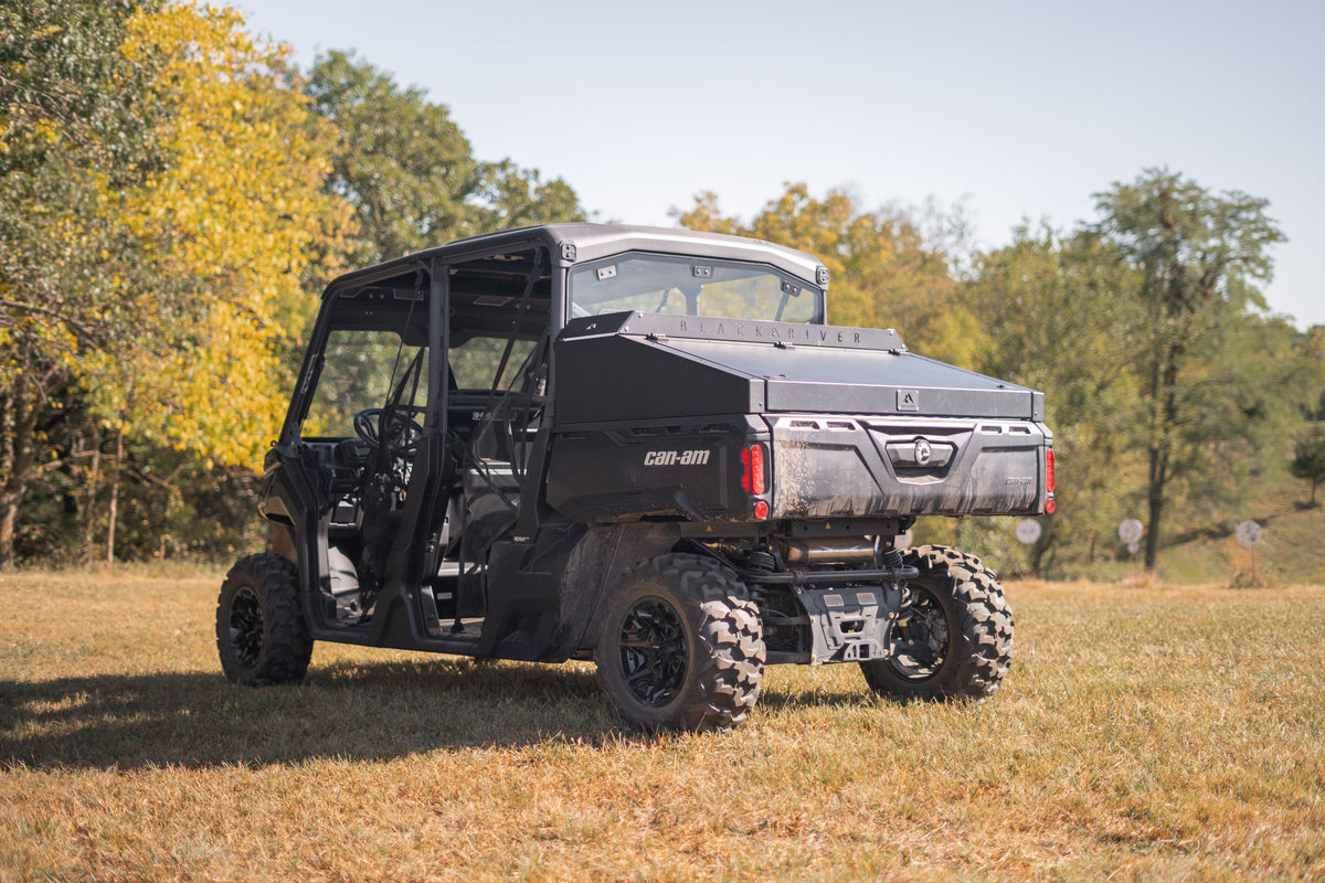 REBEL UTV Half Box | UTV Storage Box | Black River