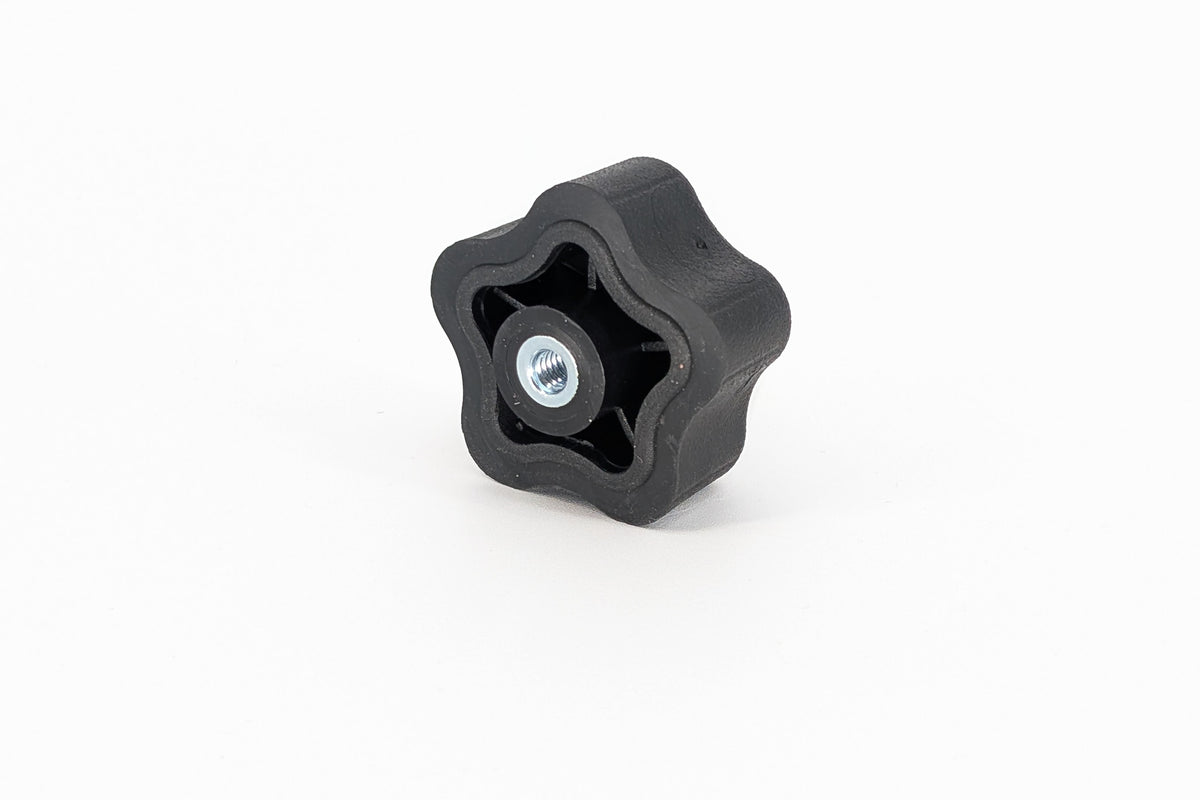 Soft-Touch Knob for Bike Rack Pivot Clamp – Black River