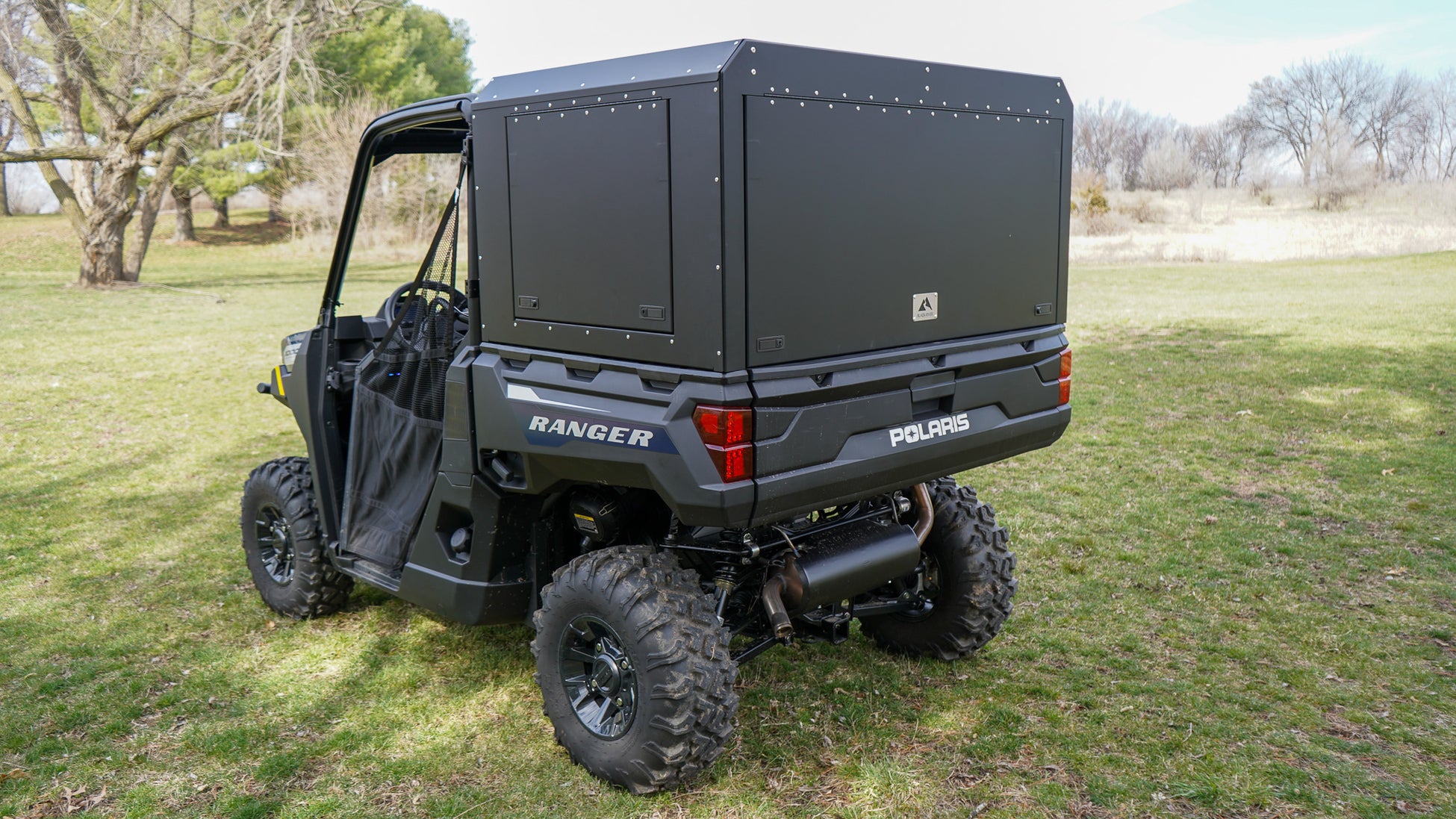 REBEL UTV Box | UTV Storage Box | Black River
