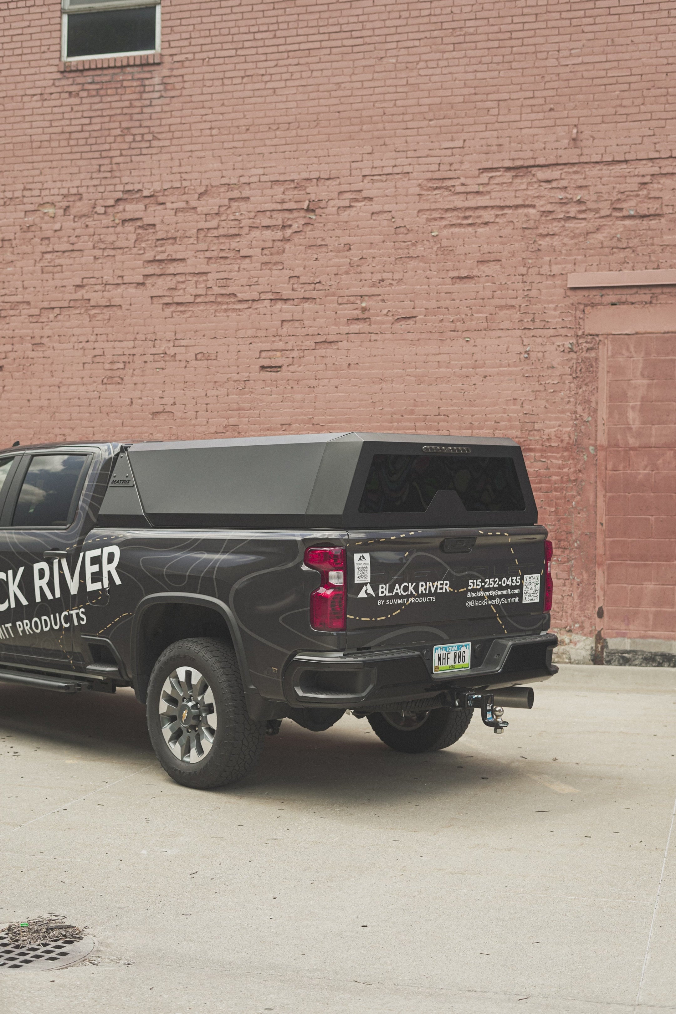 Matrix GT Truck Topper | Modern Truck Topper – Black River