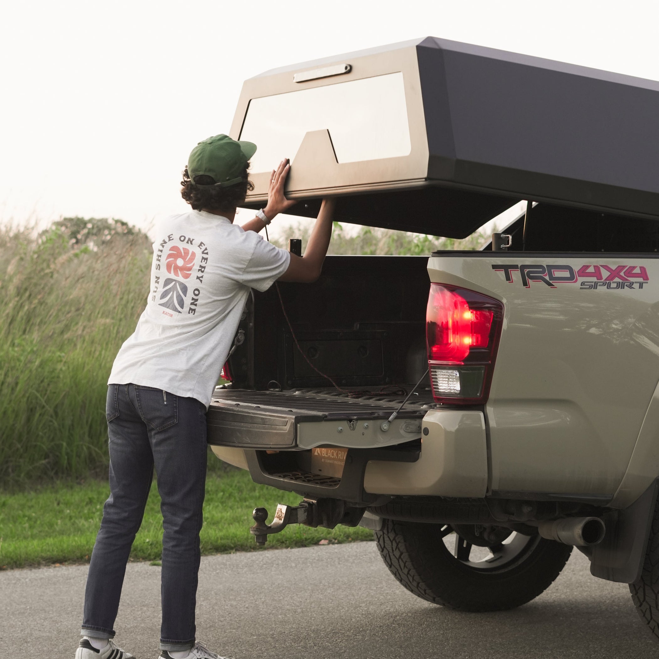 Matrix GT Truck Topper | Modern Truck Topper – Black River