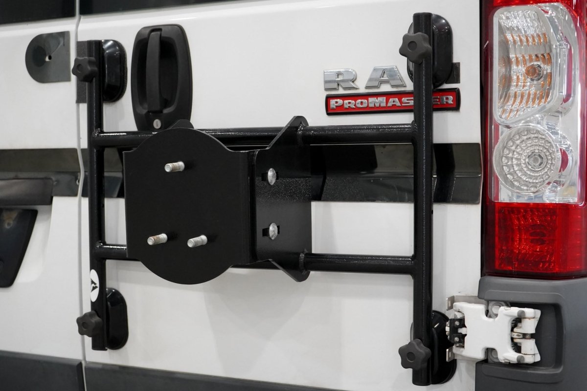 B-Van Tire Carrier | Spare Tire Carrier Van | Black River