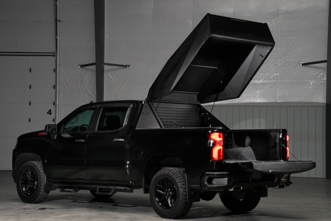 Matrix ST Truck Topper | Windowless Truck Topper – Black River