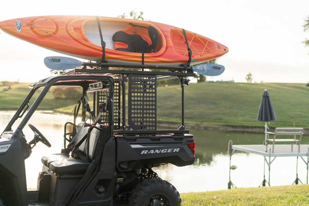 UTV Kayak Rack | Kayak Rack for UTV | Black River